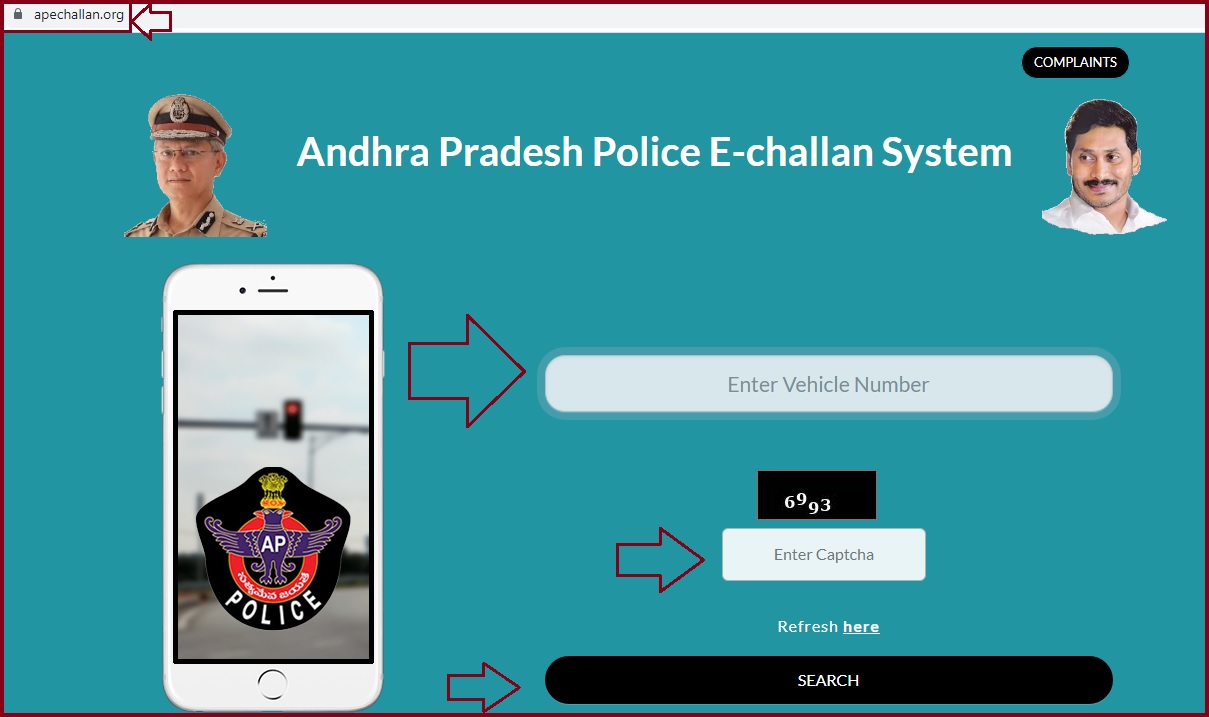 AP E challan | AP Traffic Challan Status Check & Pay Fine apechallan.org